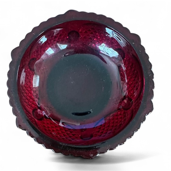 Avon | Art | Avon Vintage Cape Cod Ruby Red Small Bowl Rare Reverse ...